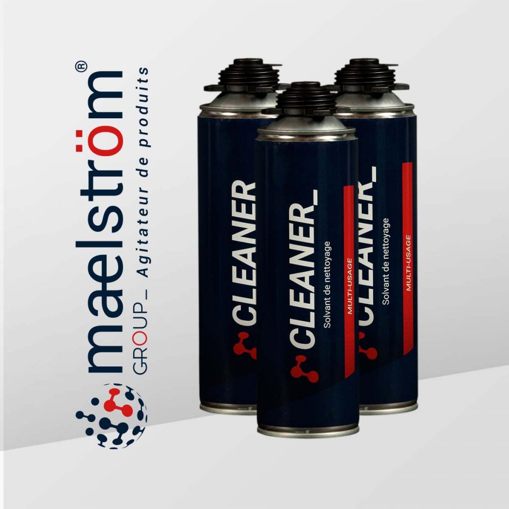 CLEANER_ | Diluant et nettoyant des mousses PU Maelström Group